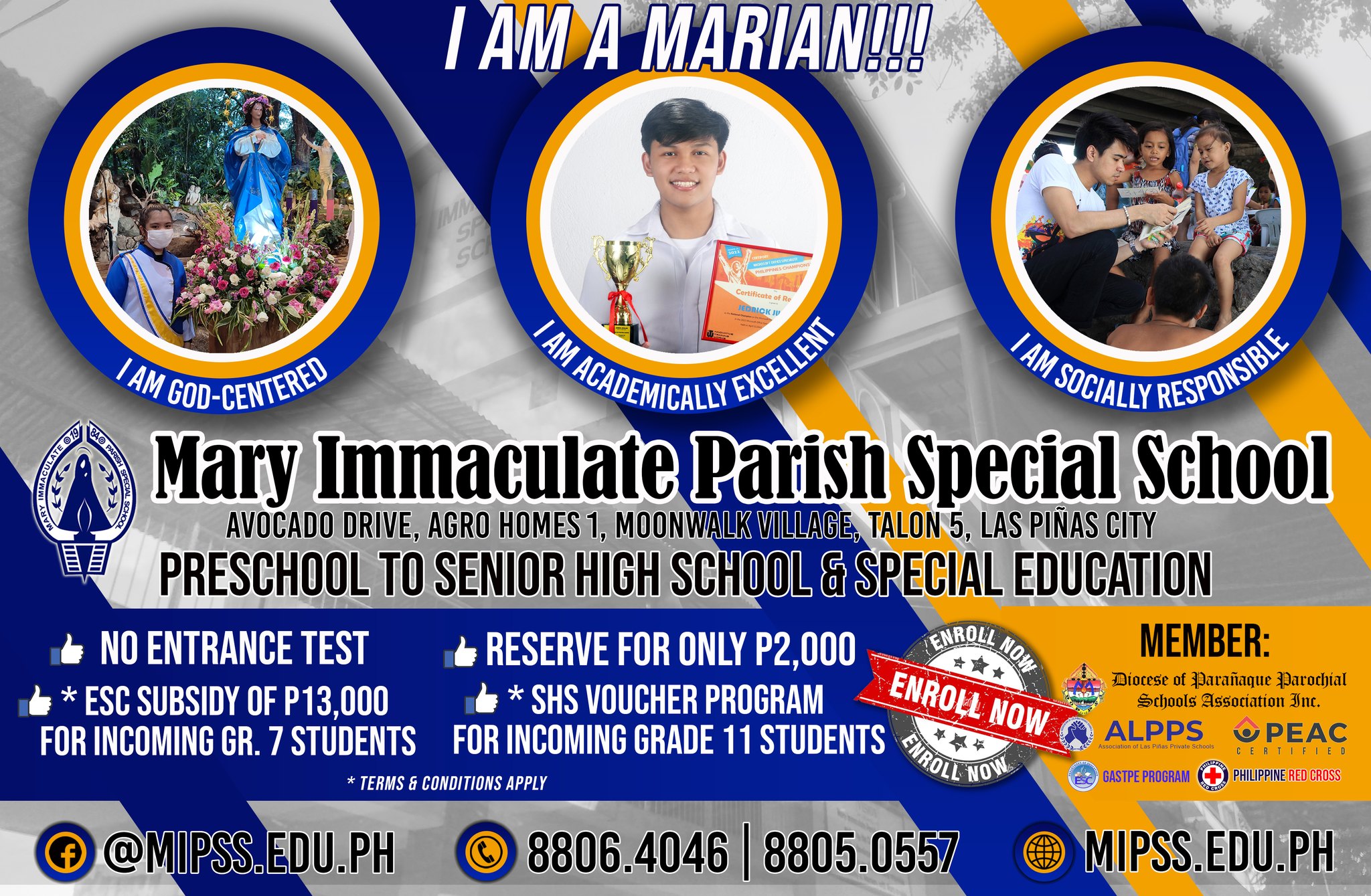 MIPSS Inc. : Mary Immaculate Parish Special School
